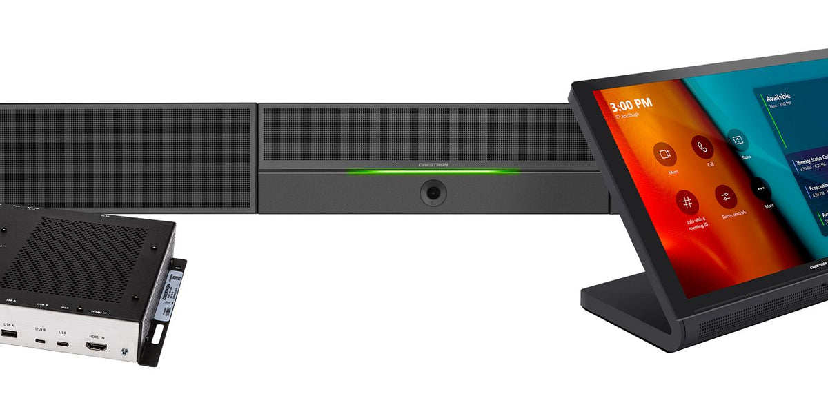Crestron Flex Advanced Small Room Conference System with Video Soundba ...