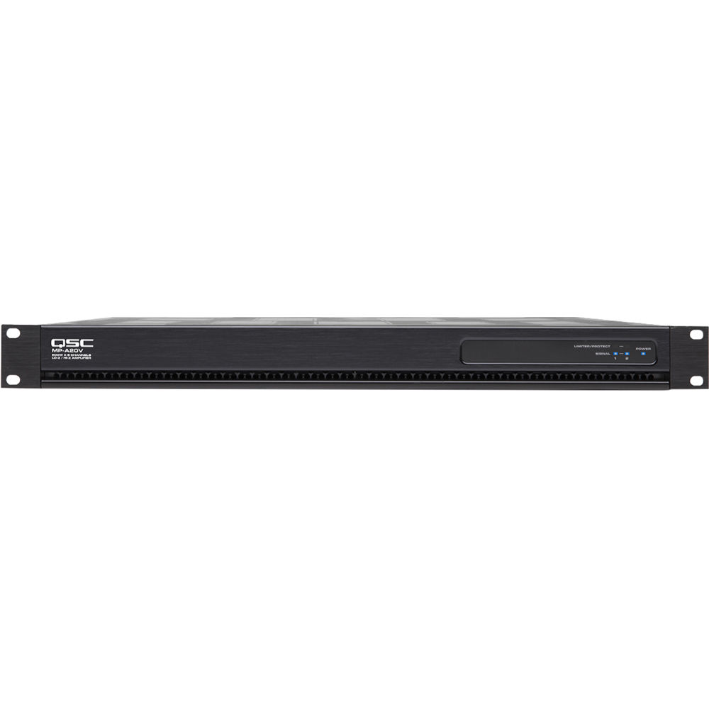 Q-SYS MP-A20V 2-Channel 200W Amplifier — Aries Pro - Videolink